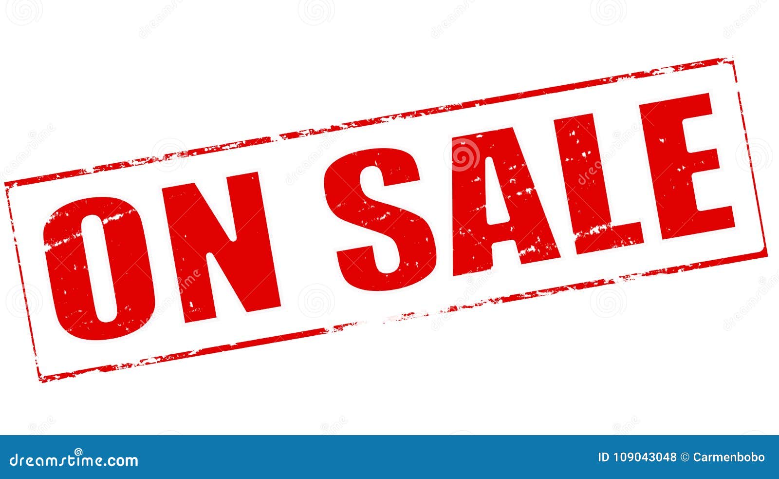 On sale stock illustration. Illustration of rectangular - 109043048