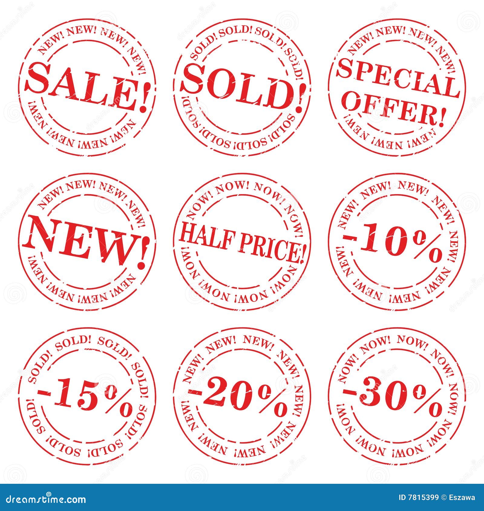 Sale stamp vector set stock vector. Illustration of background - 7815399