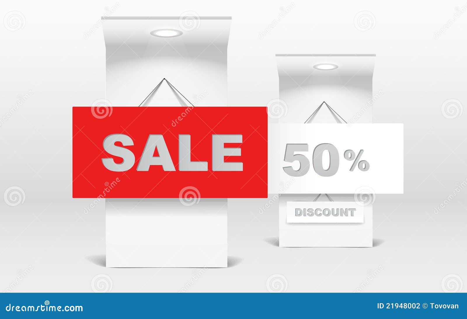 Sale stand on exhibition stock vector. Illustration of accent - 21948002