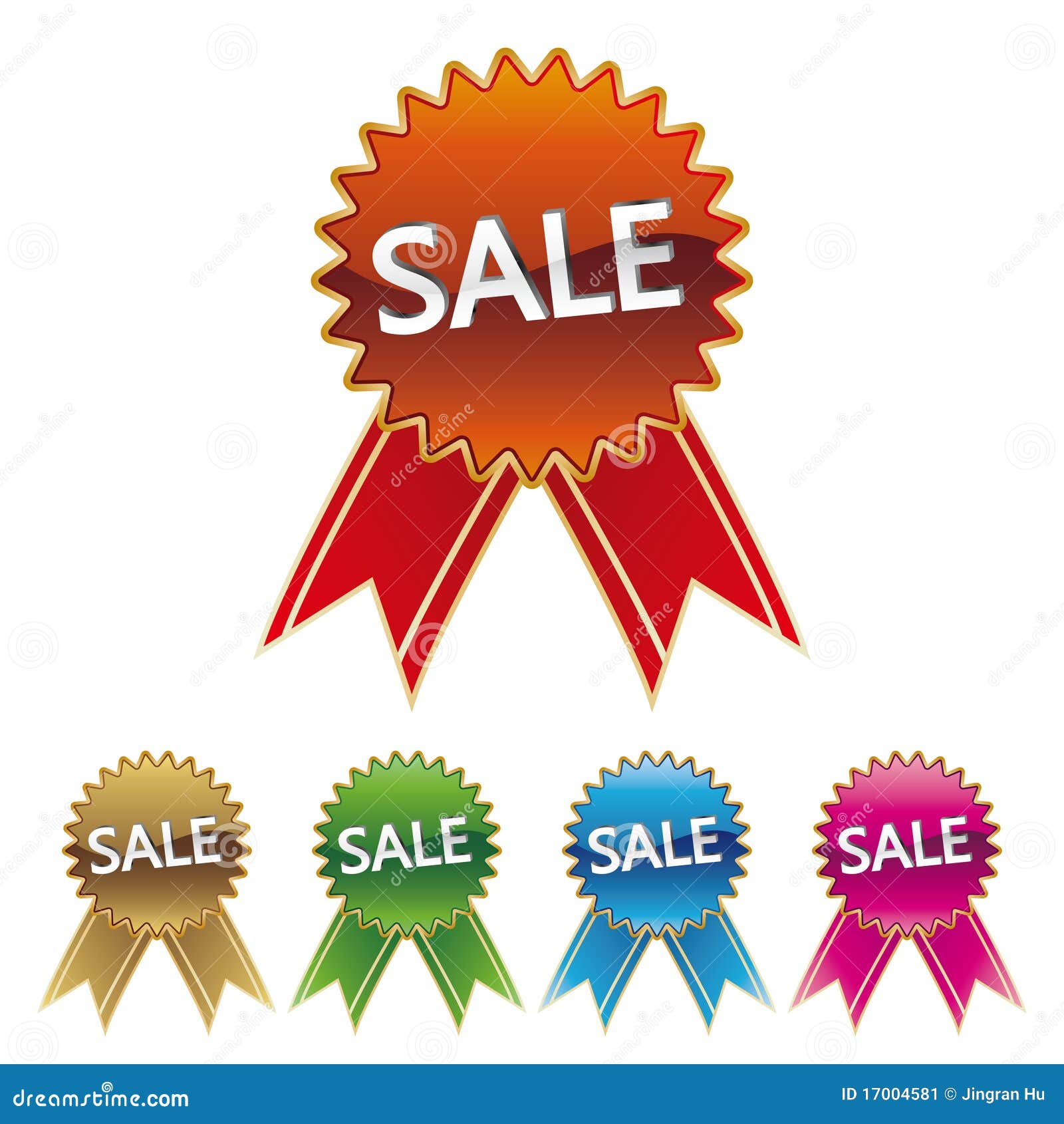 Sale sticker icon stock vector. Illustration of message - 17004581