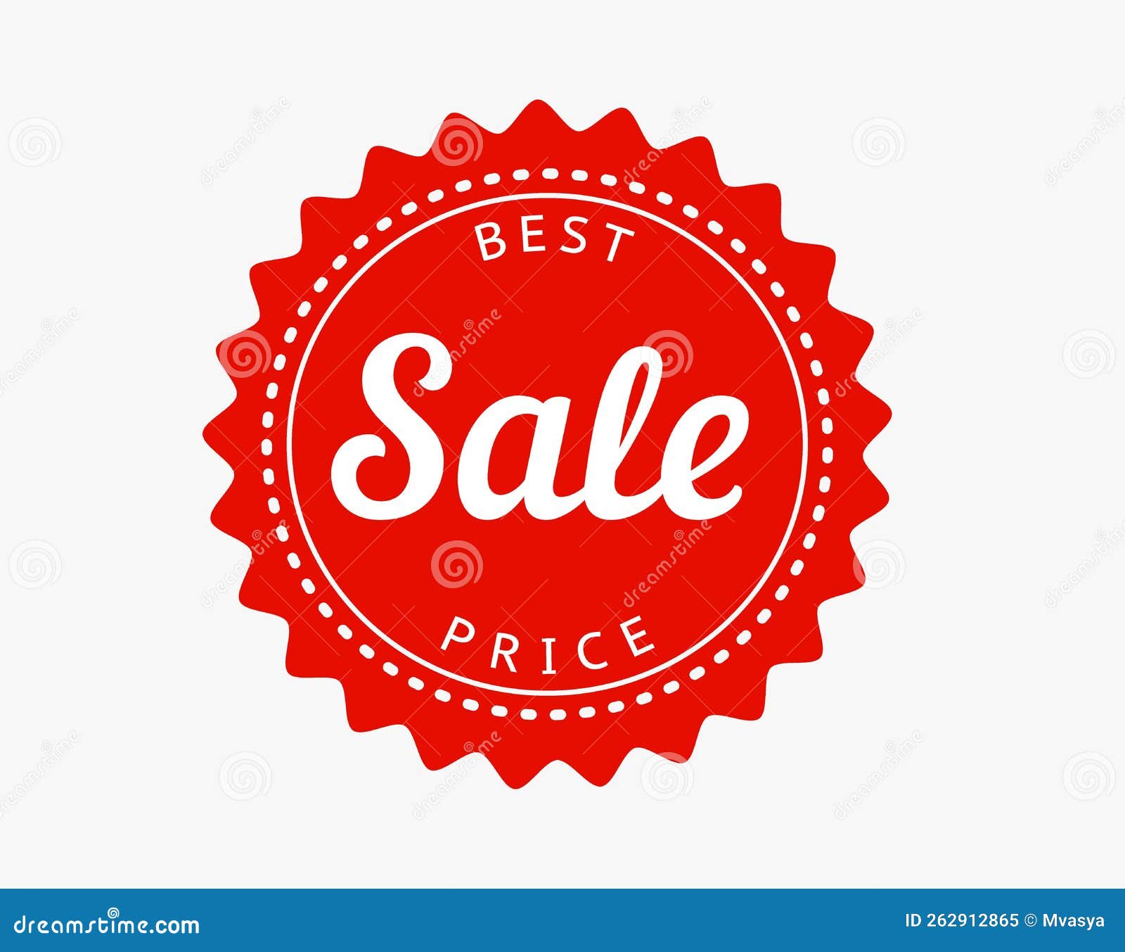 Sale Sing Tag. Vector Icon Template Design. Sticker Price Stock Vector ...