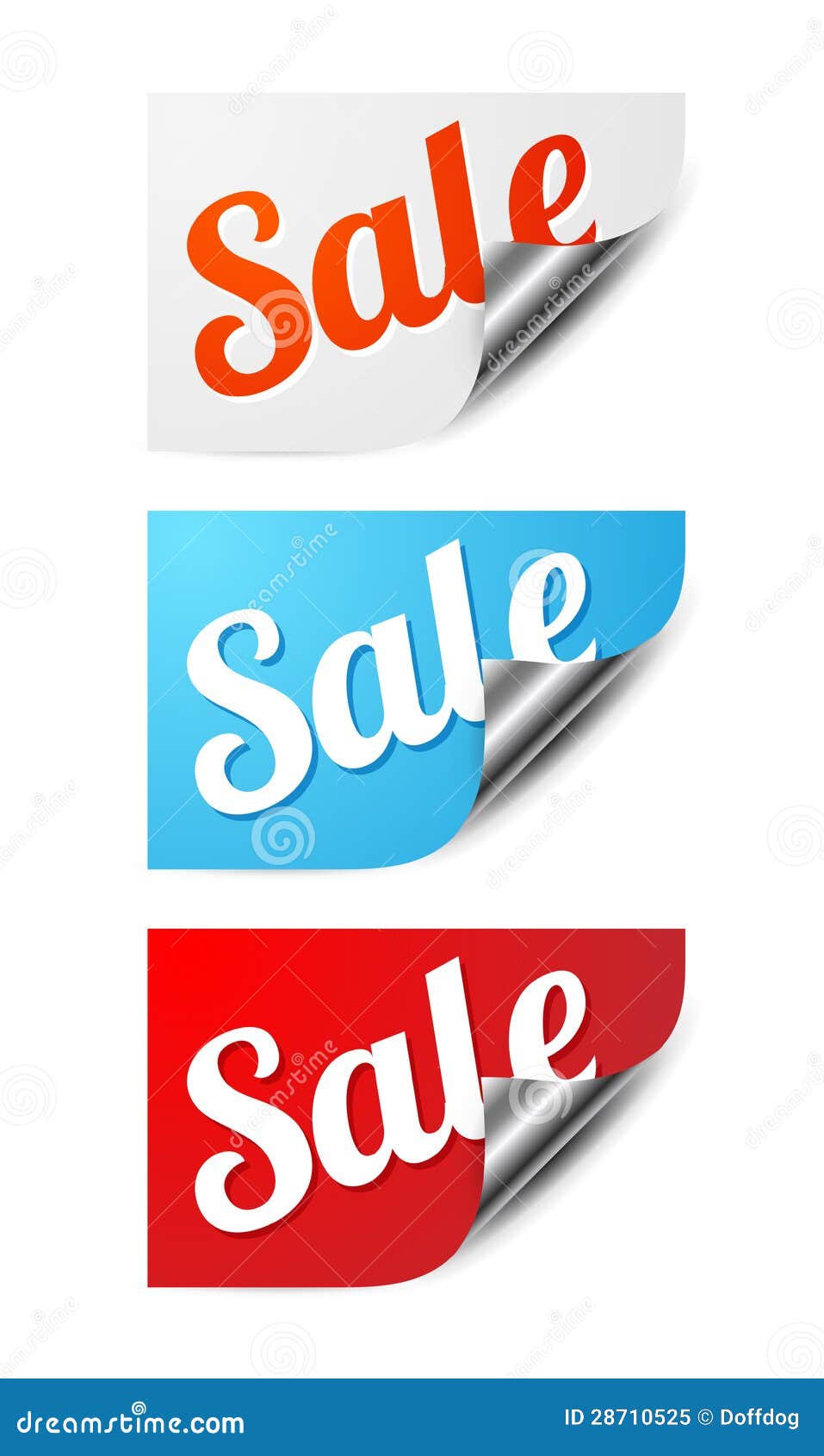 Sale stickers stock vector. Illustration of paper, discount - 28710525
