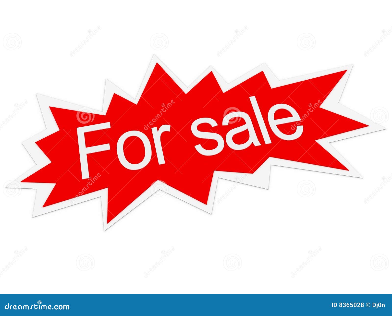 For sale symbol stock illustration. Illustration of estate - 8365028