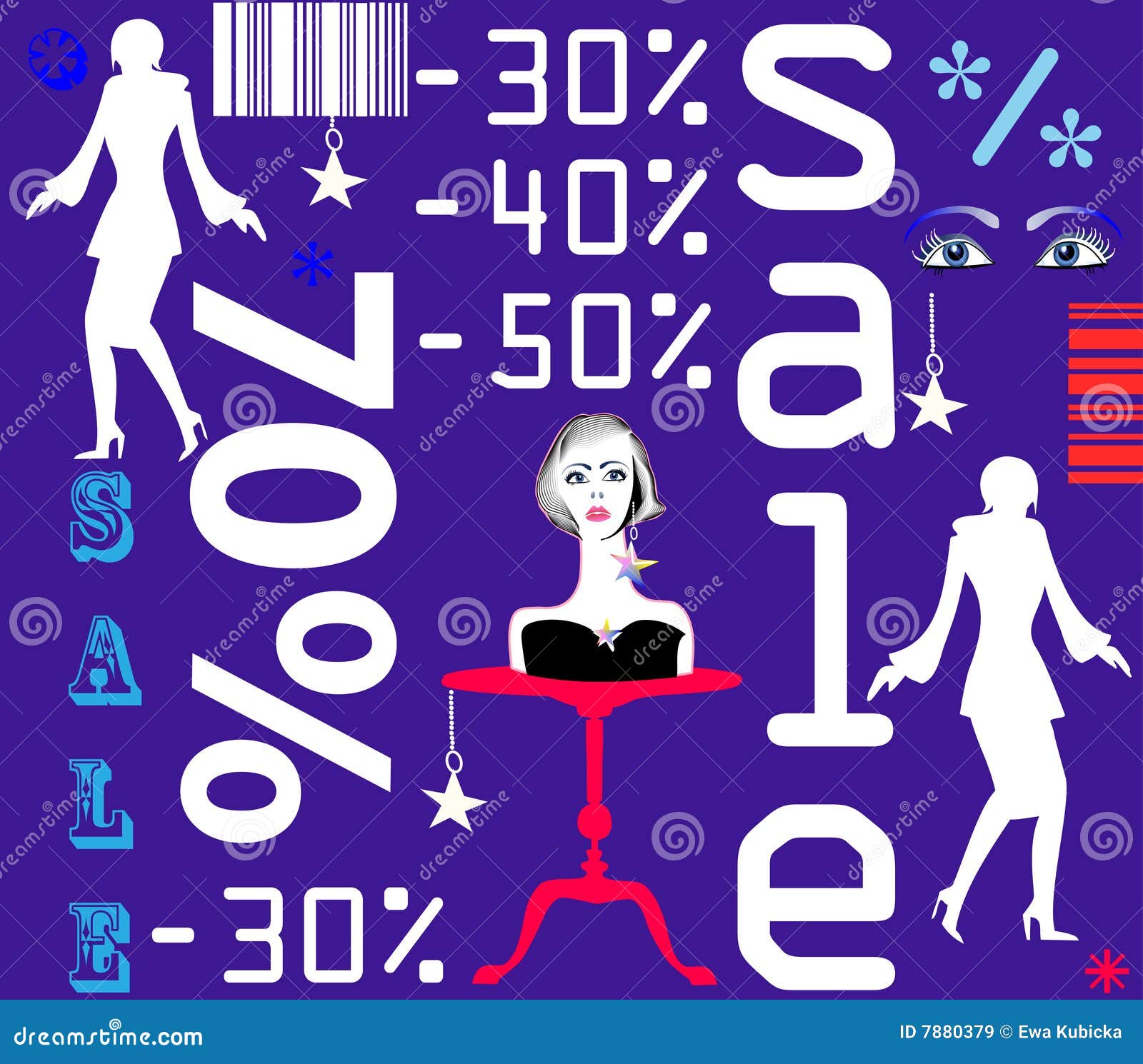 Sale symbols stock vector. Illustration of sale, star - 7880379