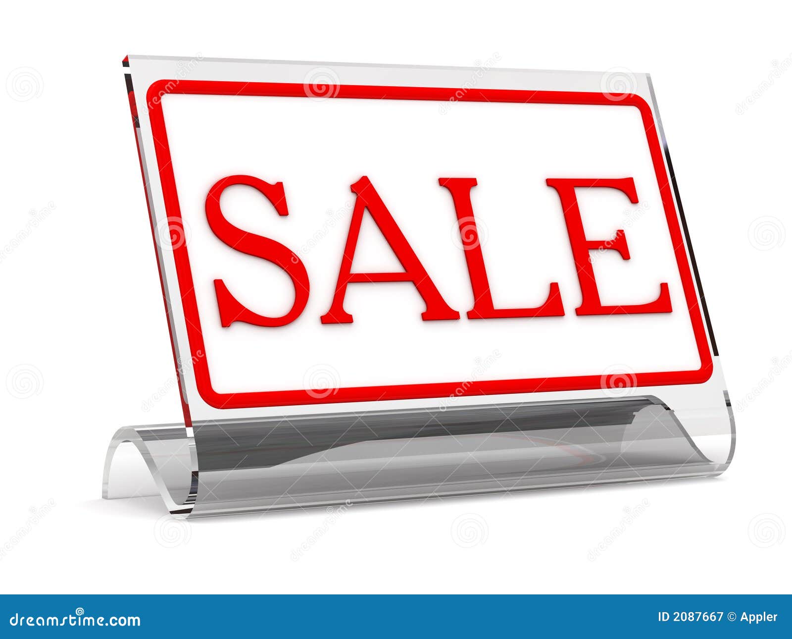 Sale - tablet on a table stock illustration. Illustration of ...