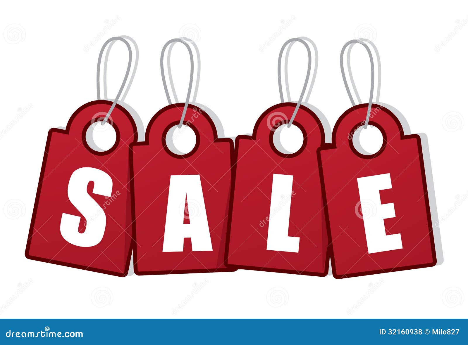 Sale Tag Word stock vector. Illustration of isolated - 32160938