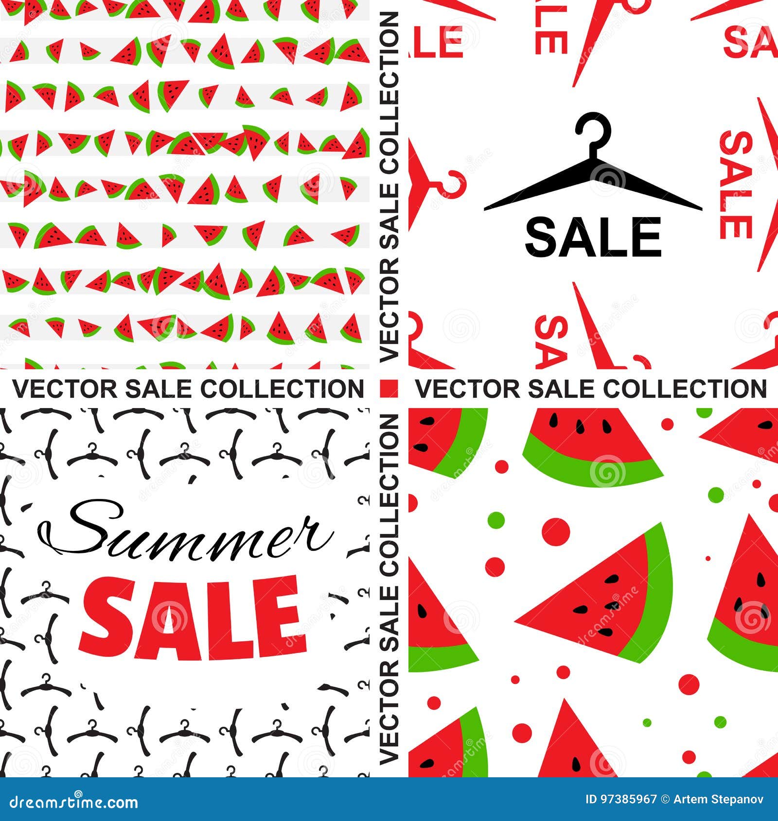 Sale Template Collection stock vector. Illustration of black - 97385967
