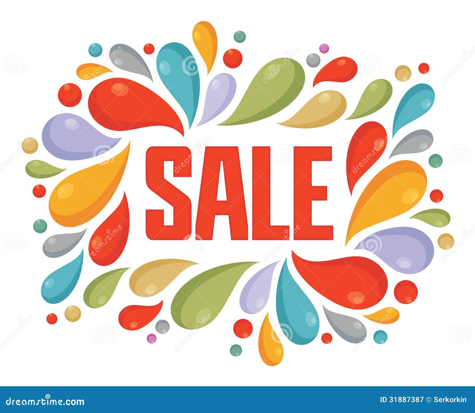 Sale Vector Color Label stock vector. Illustration of sellout - 31887387