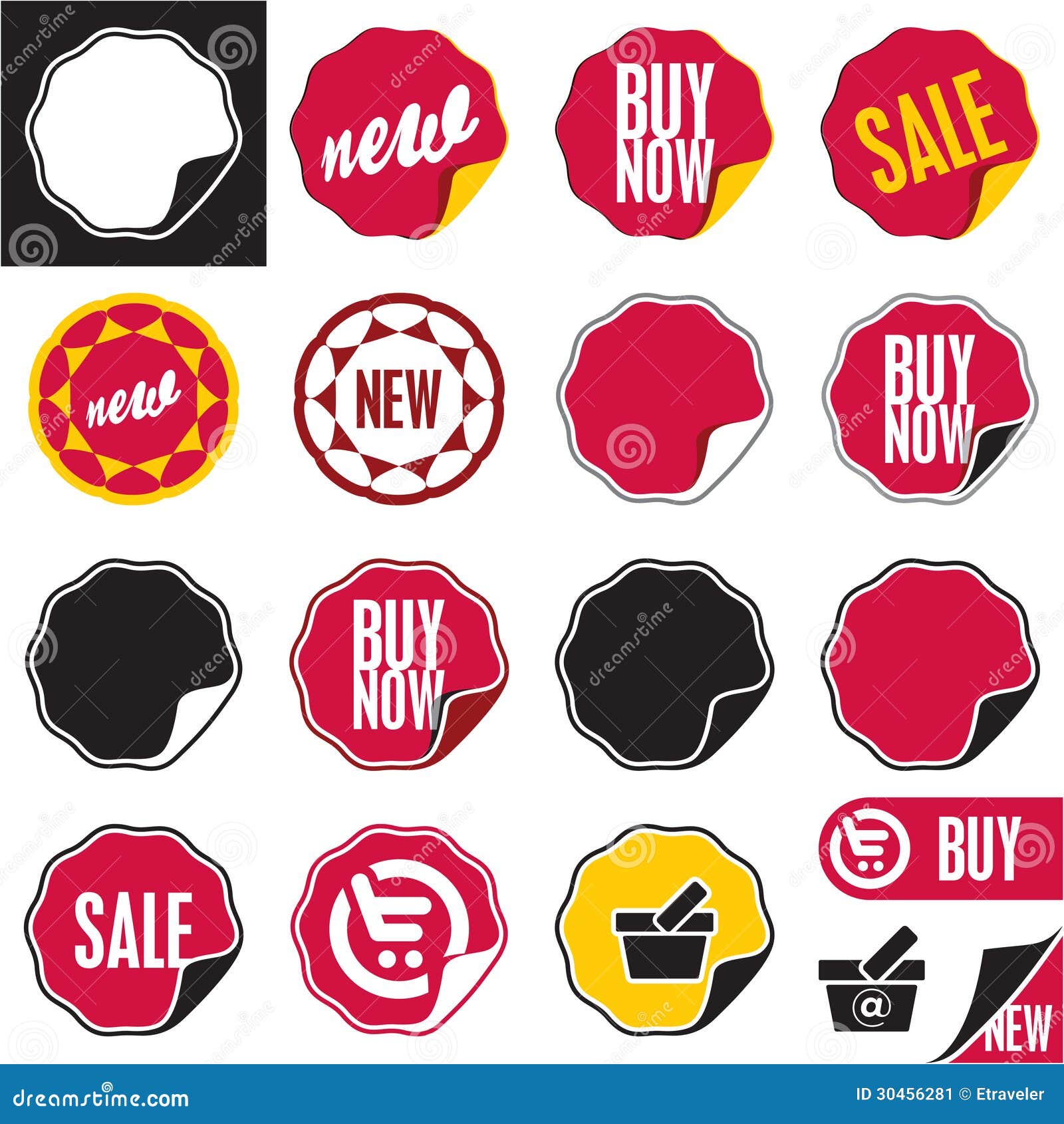 Sale vector labels set. stock vector. Illustration of price - 30456281