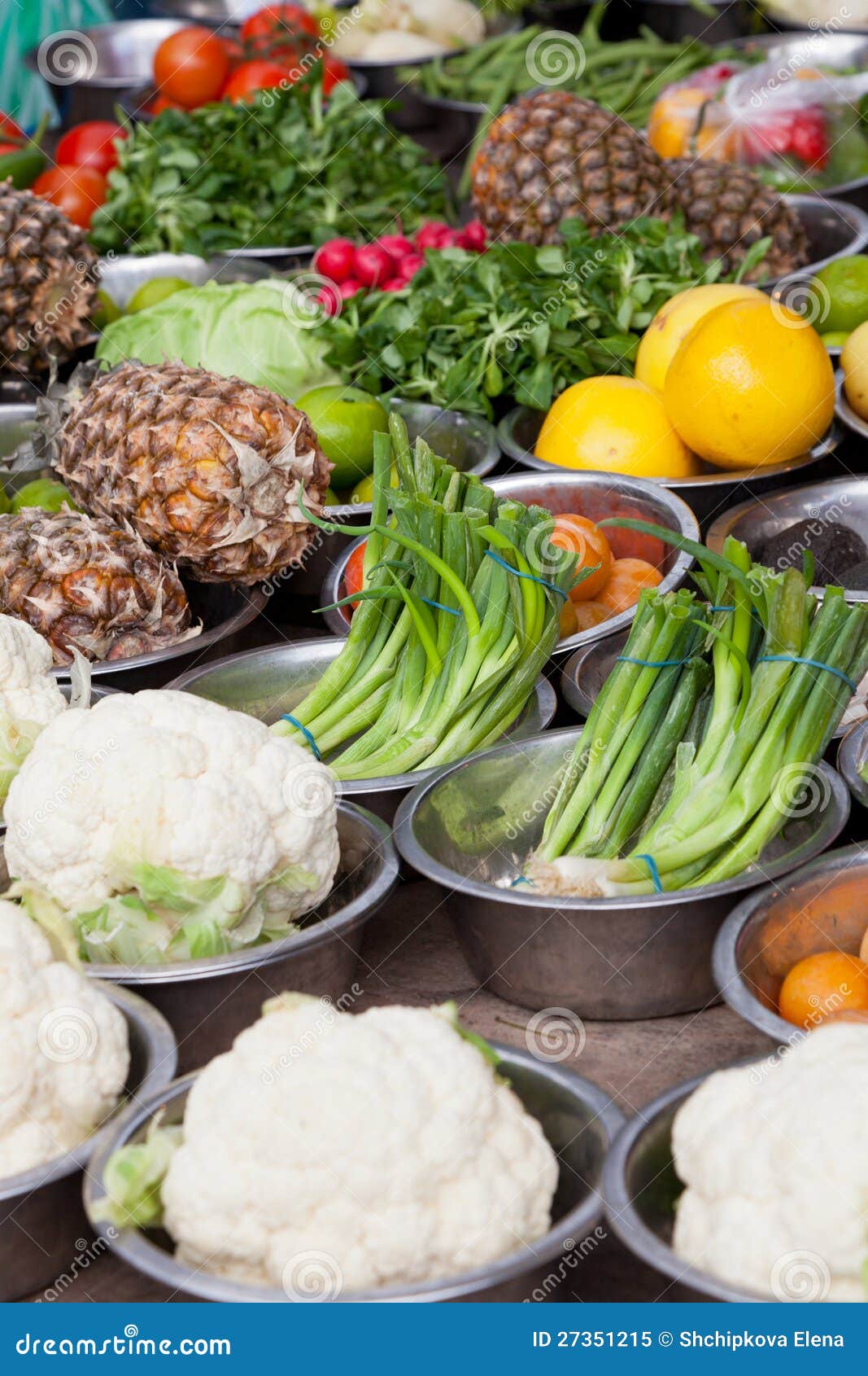 Sale of Vegetables and Fruit Stock Image - Image of green, showwindow ...
