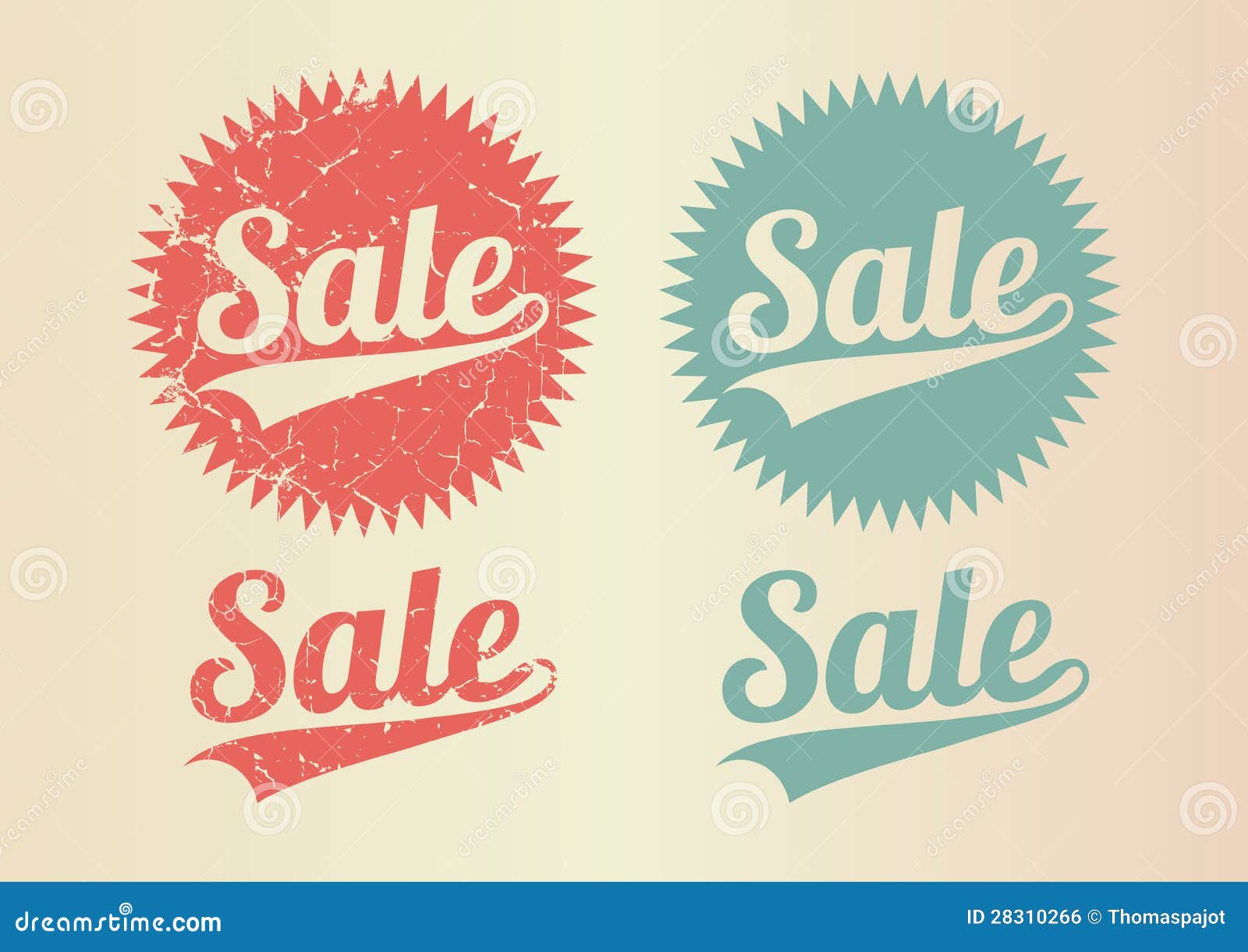 Sale vintage stock vector. Illustration of money, shop - 28310266