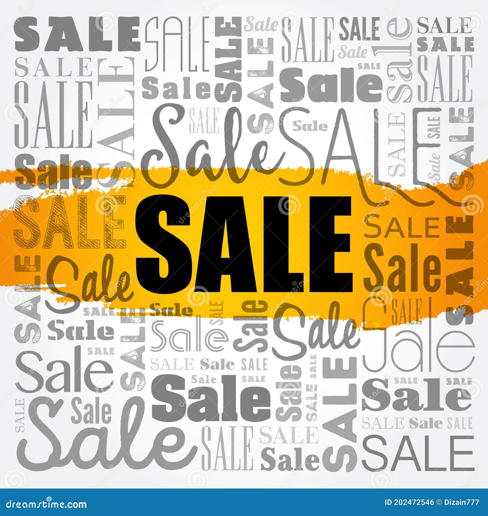 SALE Word Cloud Collage Background Stock Illustration - Illustration of ...