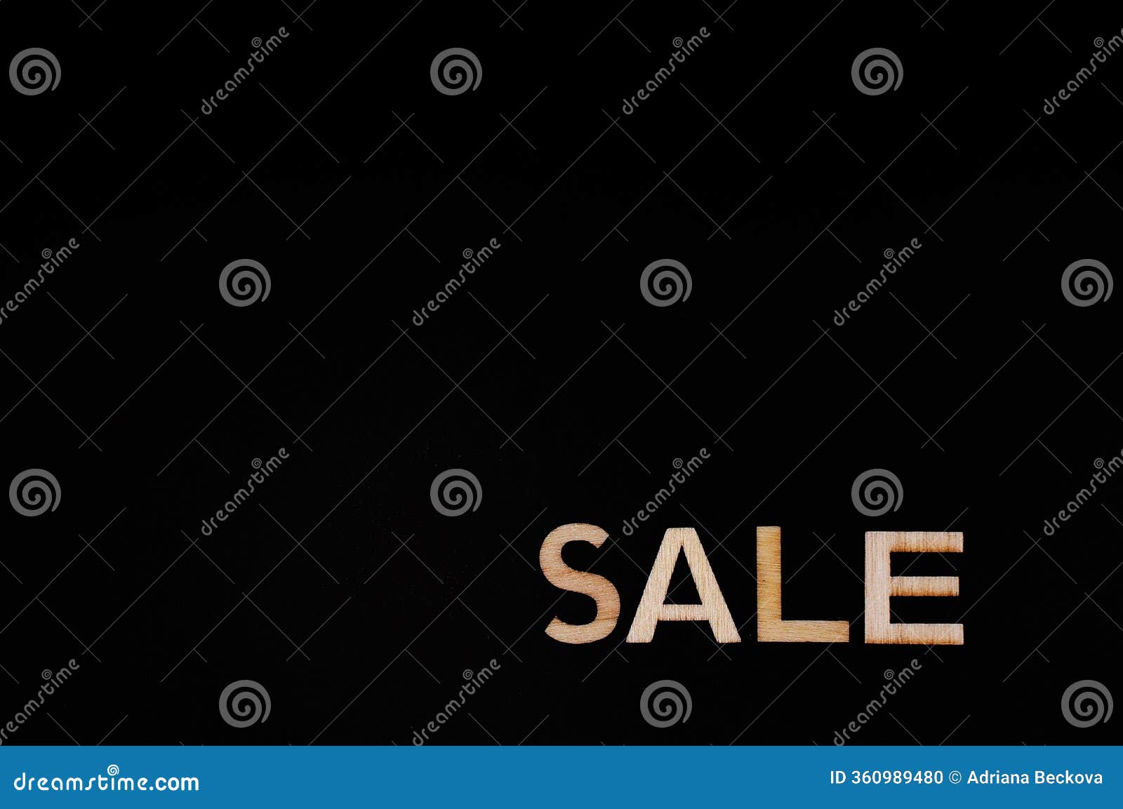 Sale Write on Black Background - Illustration Background Stock ...