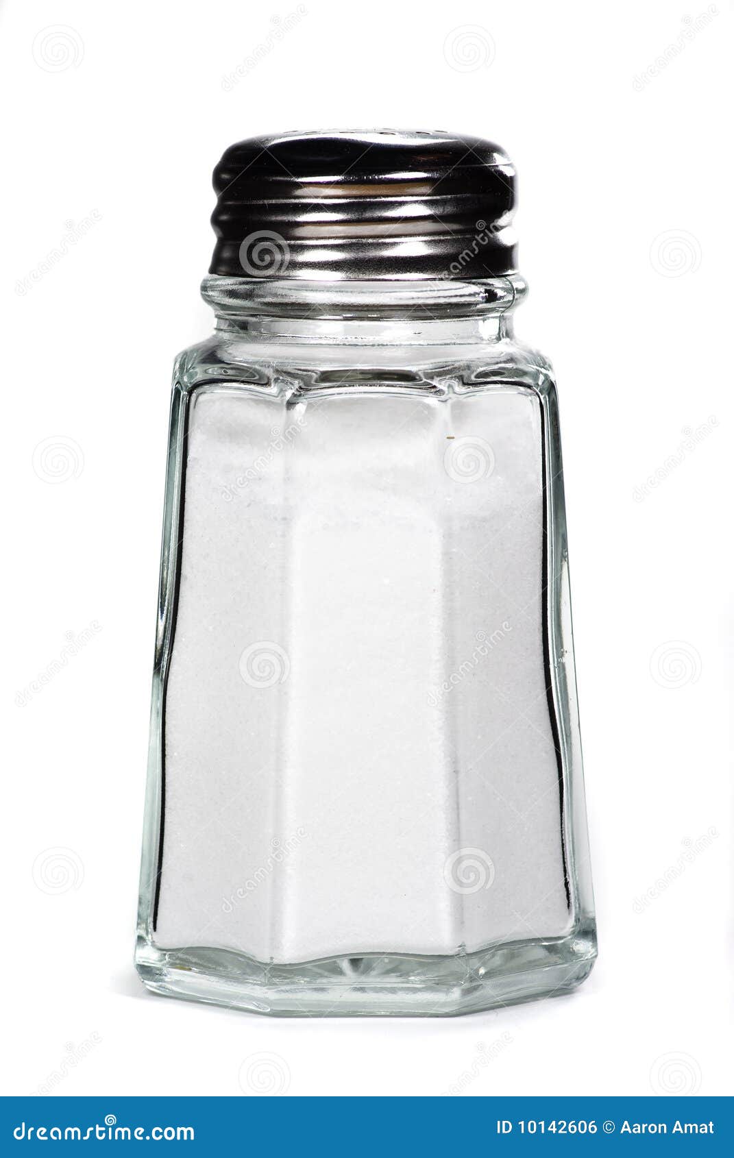 Salero foto de archivo. Imagen de eatable, crystal, kitchen - 10142606