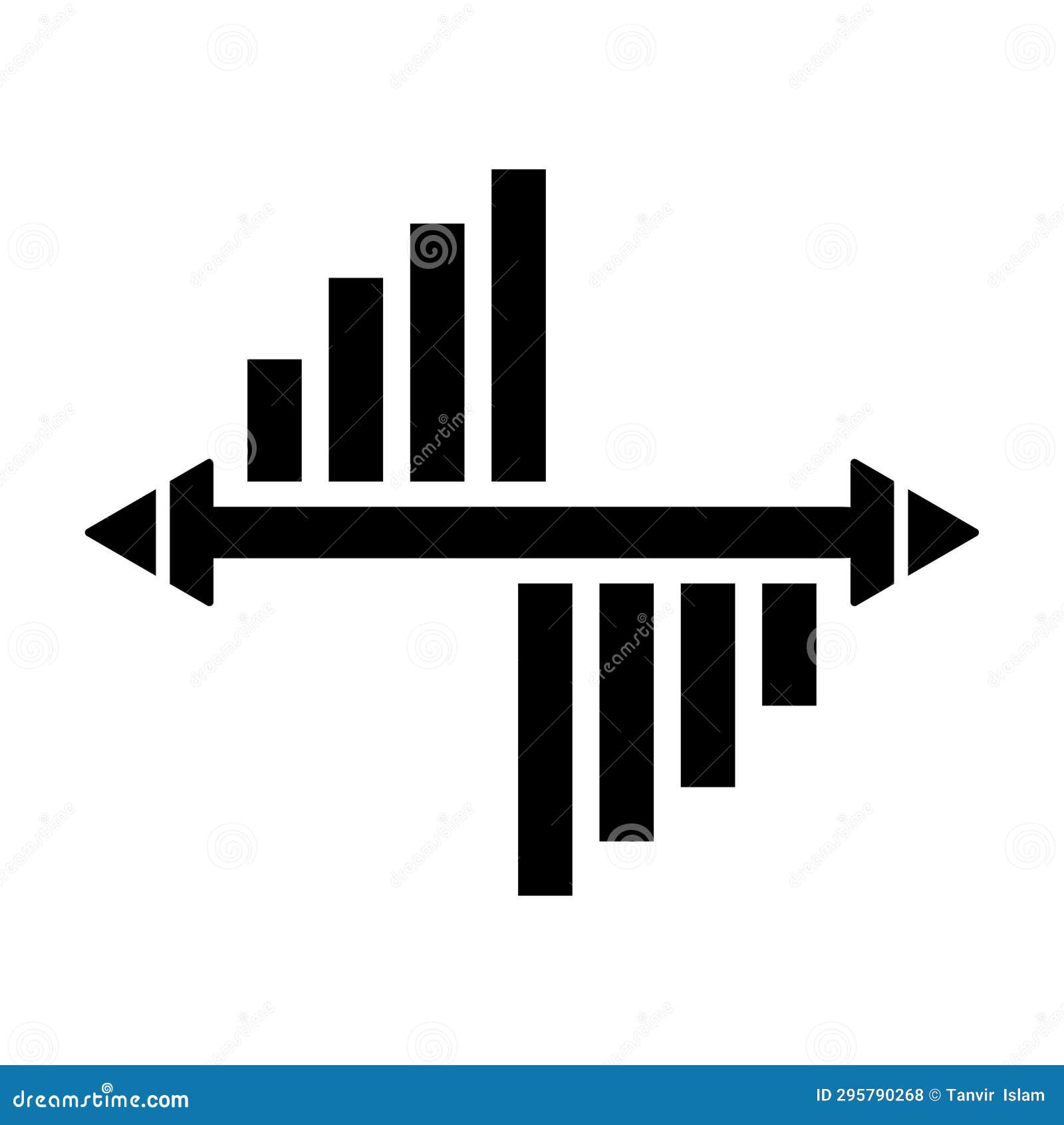 Sales Analysis Icon stock illustration. Illustration of sales - 295790268
