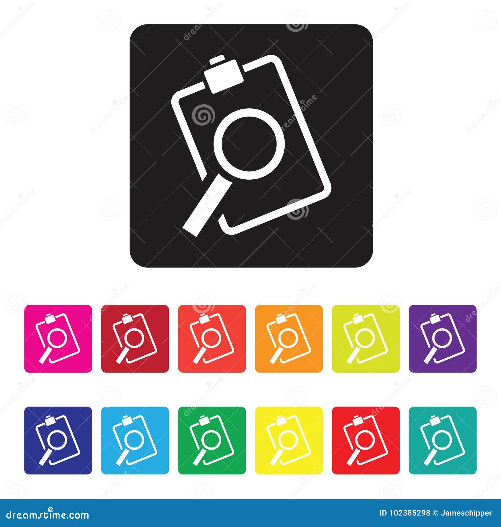 Sales analysis icon set stock vector. Illustration of flat - 102385298