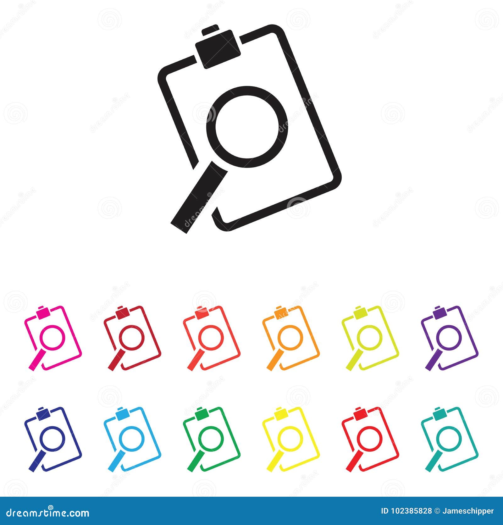 Sales analysis icon set stock vector. Illustration of business - 102385828