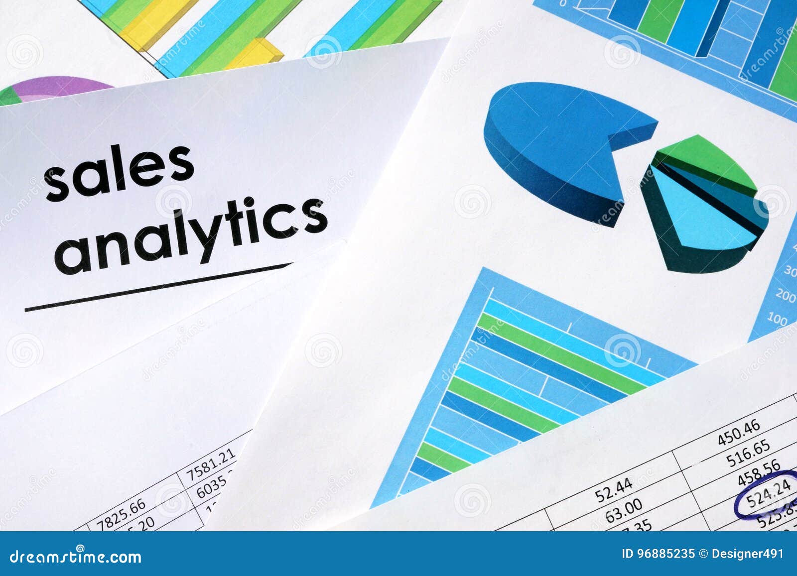 Sales analytics concept. stock image. Image of diagram - 96885235
