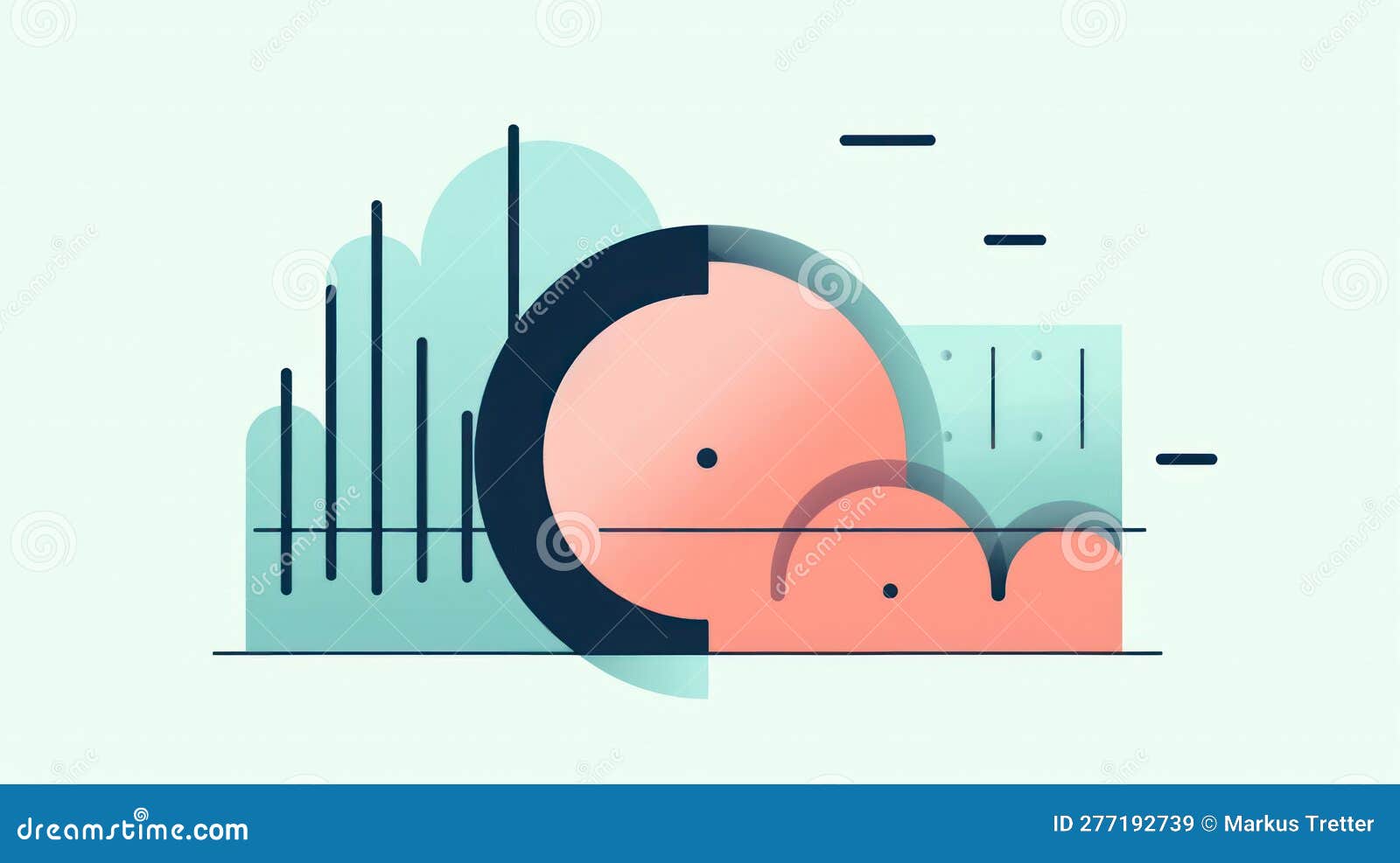 A Sales Analytics Icon Representing the Use of Data Analysis To Measure ...