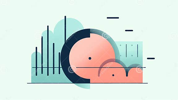 A Sales Analytics Icon Representing the Use of Data Analysis To Measure ...