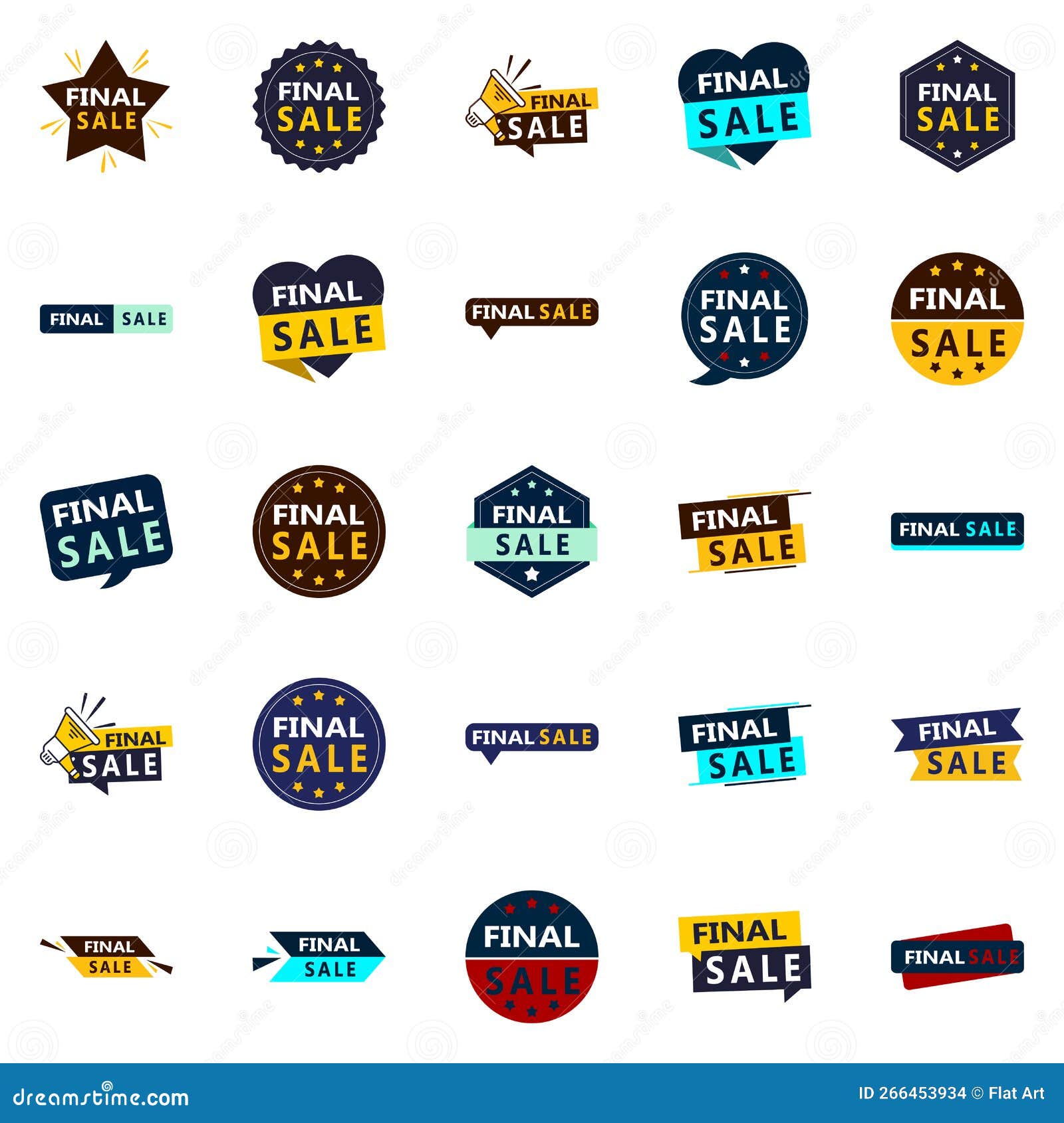 25 Sales-Boosting Final Sale Graphic Elements for Online Stores Stock Vector - Illustration of ...