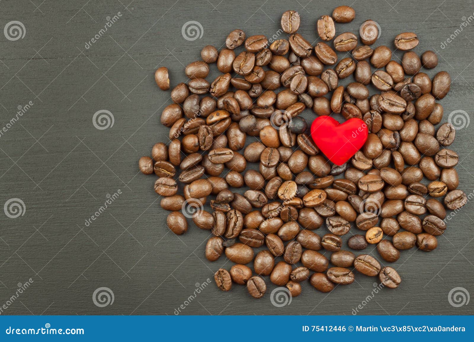 Sales of Coffee. Coffee Beans on Wooden Background. Stock Photo - Image ...