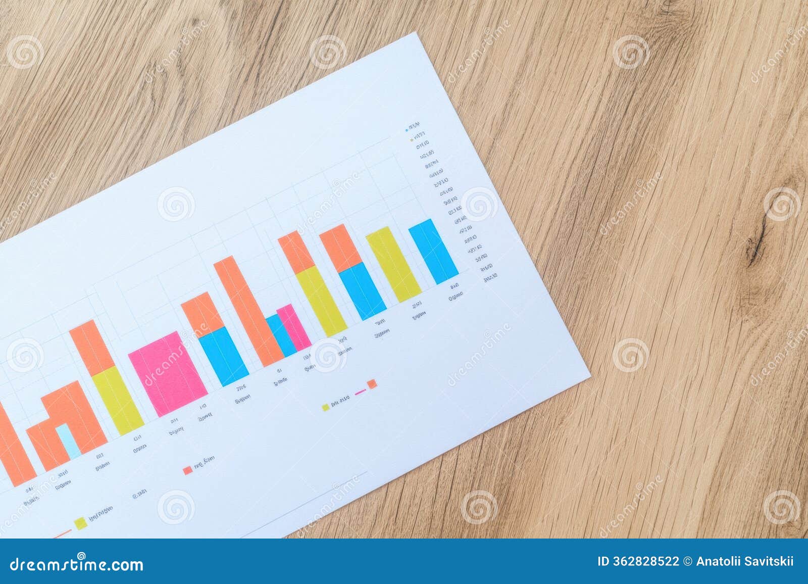 Sales Comparison Chart Showing Low Sales Versus Exponential Growth in a ...