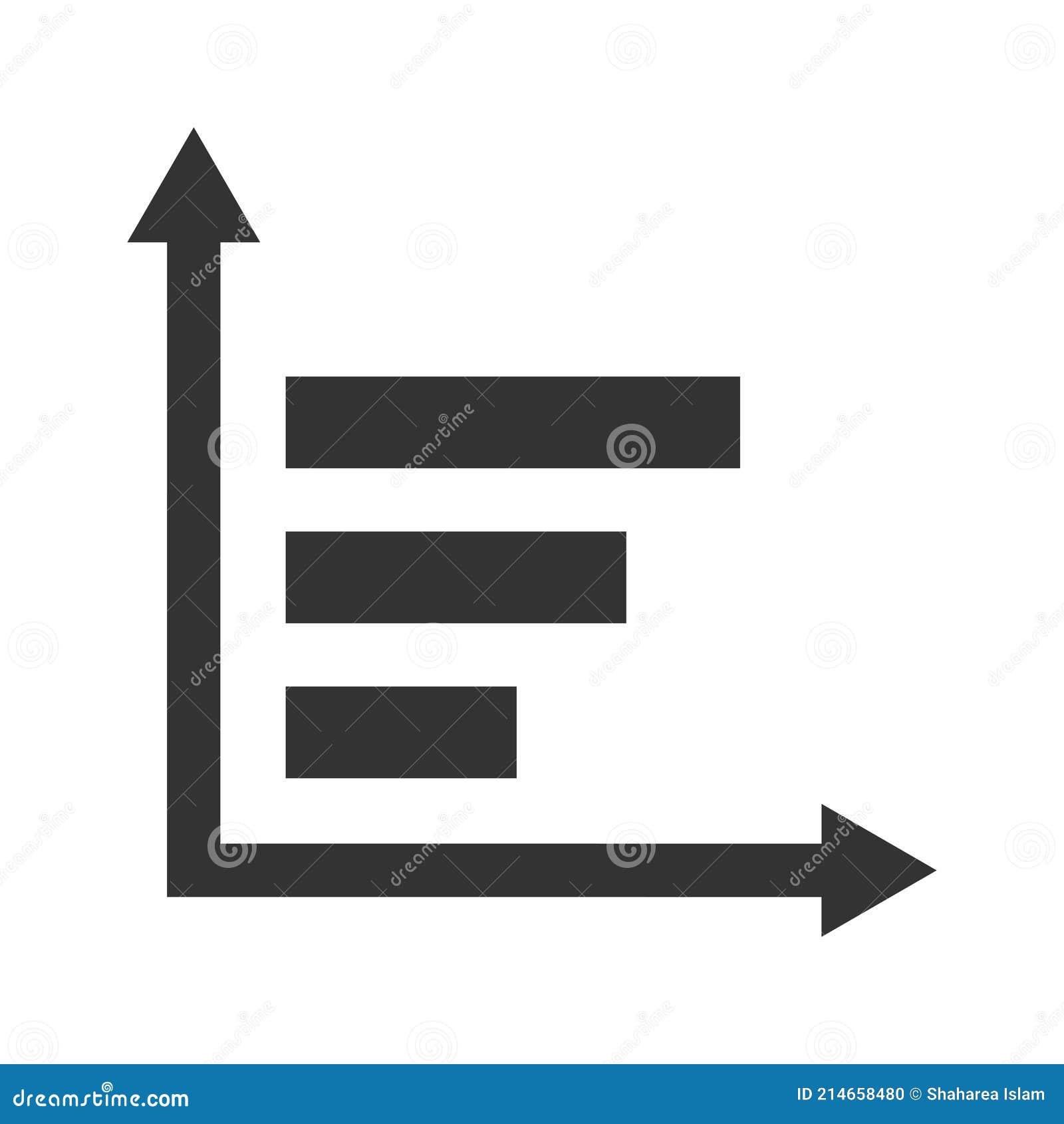 Sales decrease report icon stock vector. Illustration of icon - 214658480