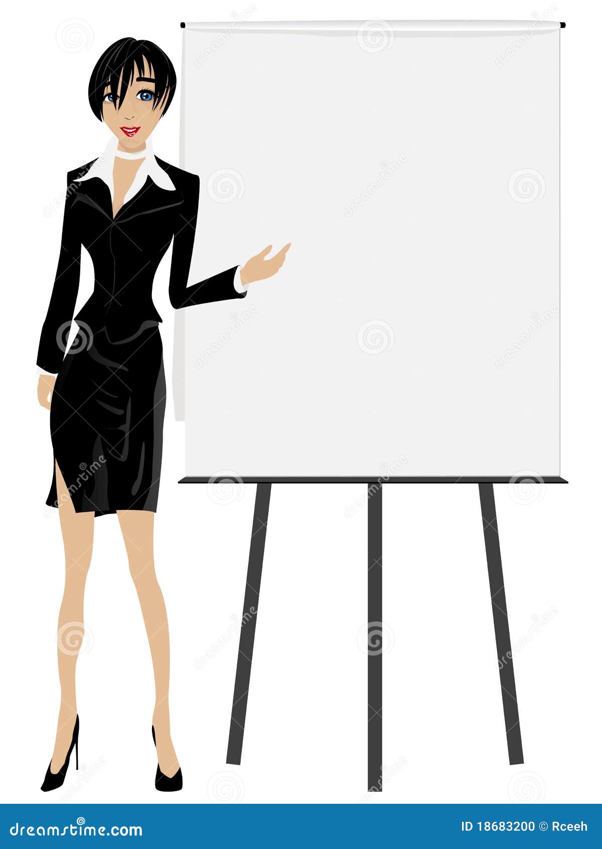 Sales Executive. stock vector. Illustration of office - 18683200