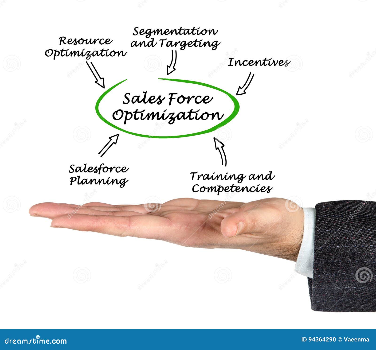 Sales Force Optimization stock photo. Image of lecturer - 94364290