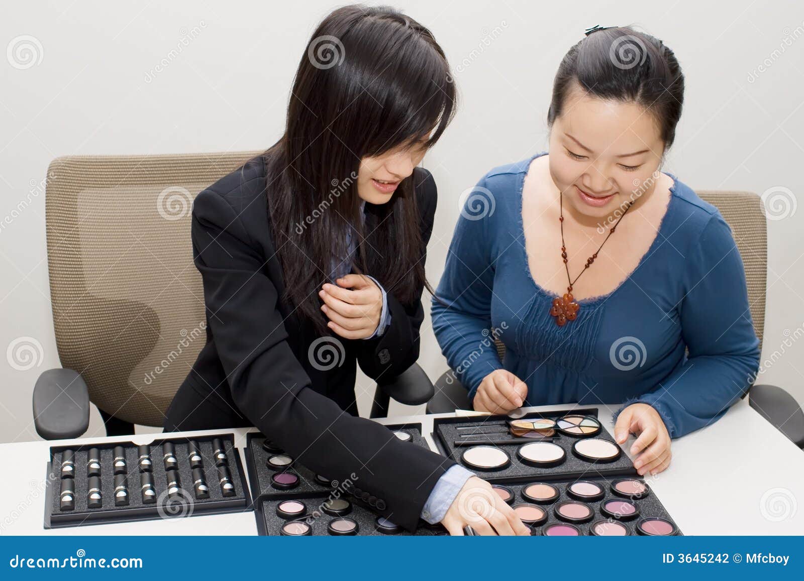 Sales girl stock photo. Image of person, beautiful, model - 3645242