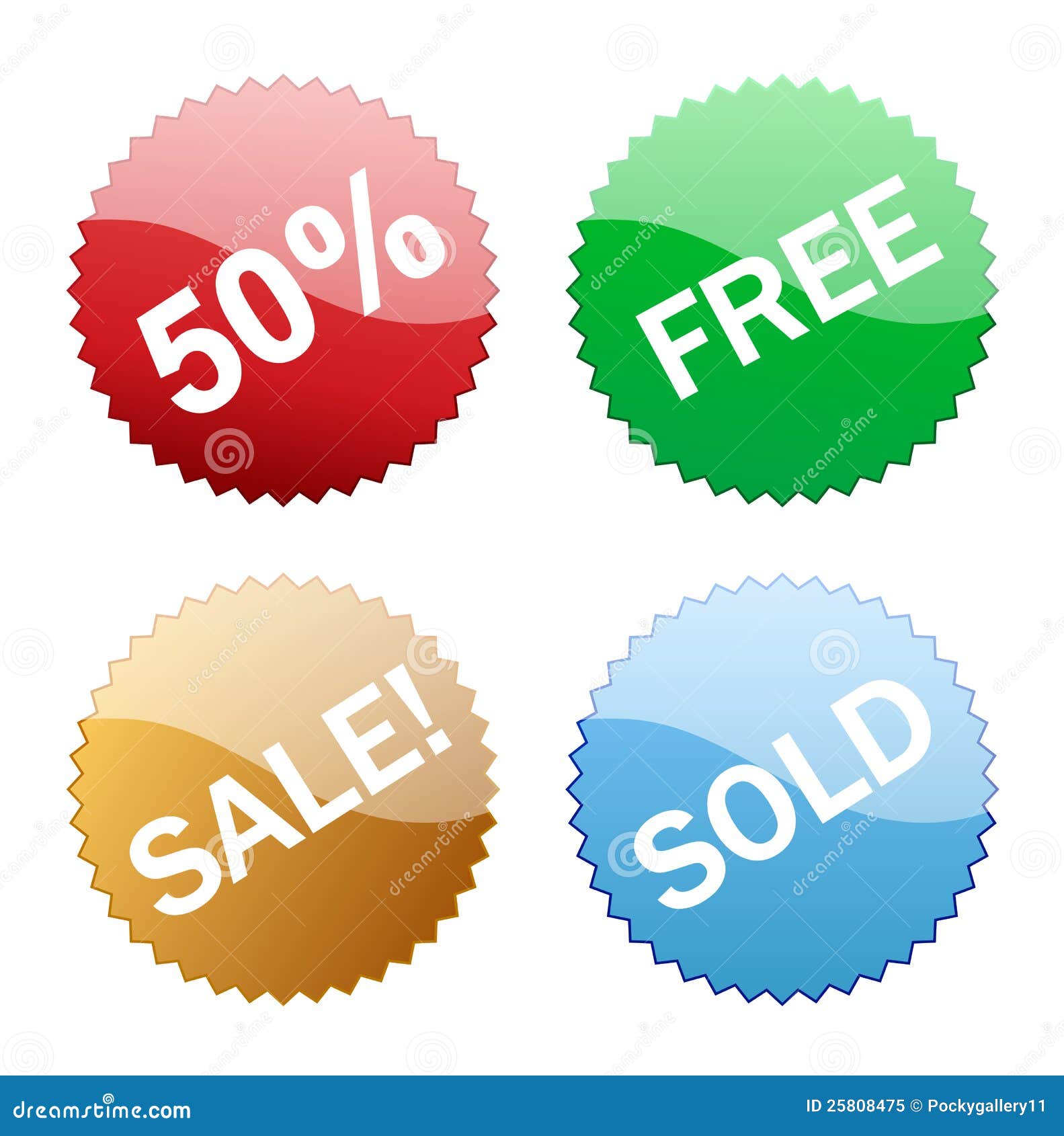 Sales glossy button icon stock vector. Illustration of clip - 25808475