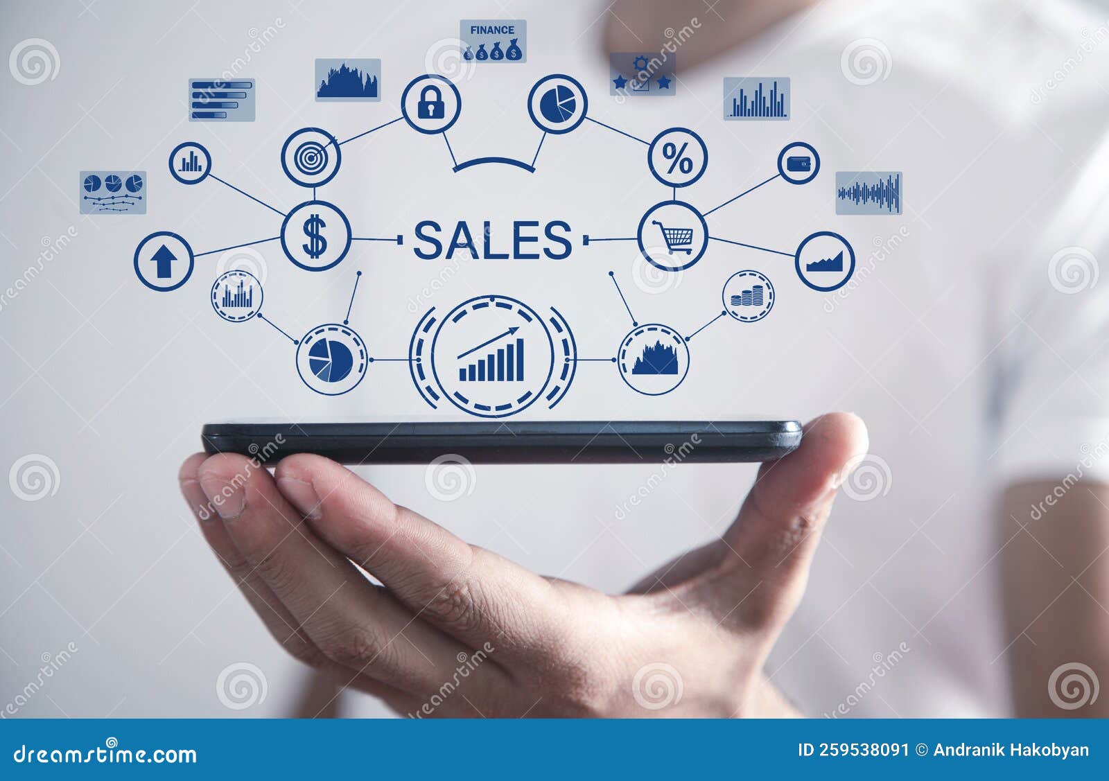 Sales Growth. Increase Sales. Graphs and Charts Stock Image - Image of ...