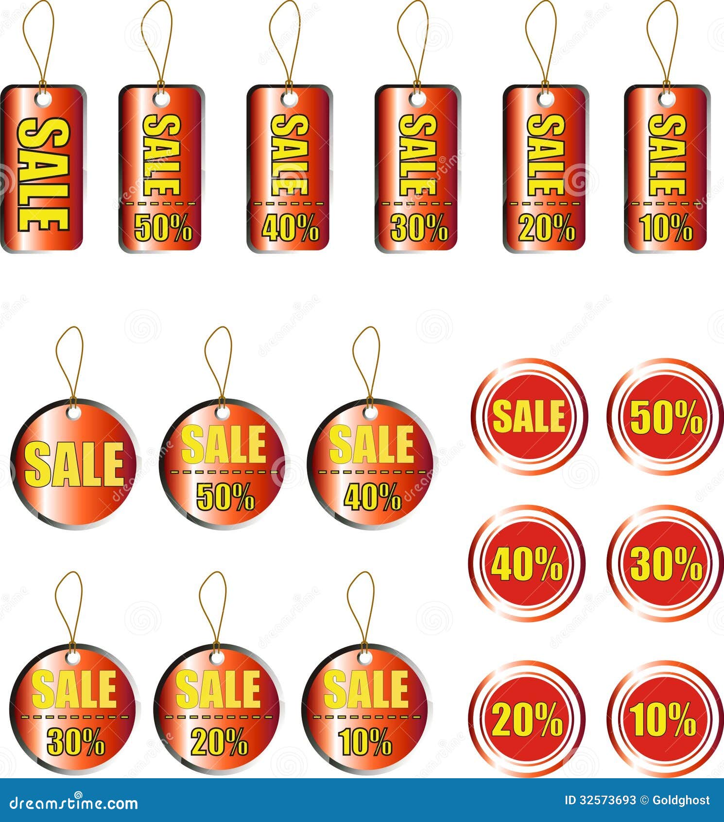 Sales icon set stock vector. Illustration of element - 32573693