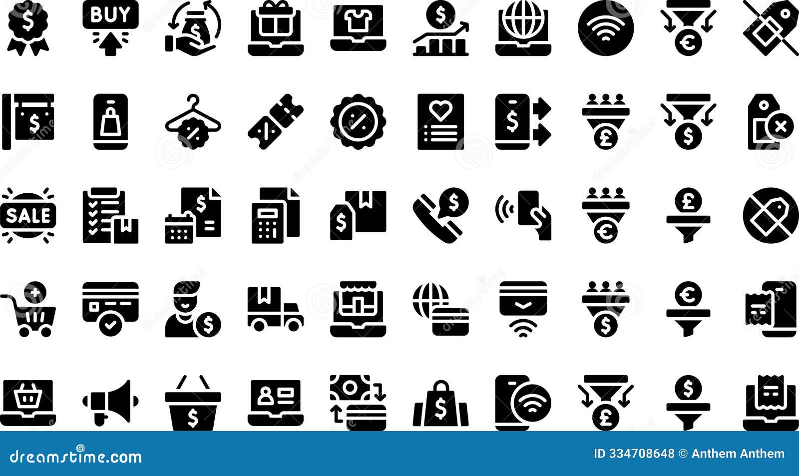 Sales Icons High-Quality Vector Icons Collection with Editable Stroke ...