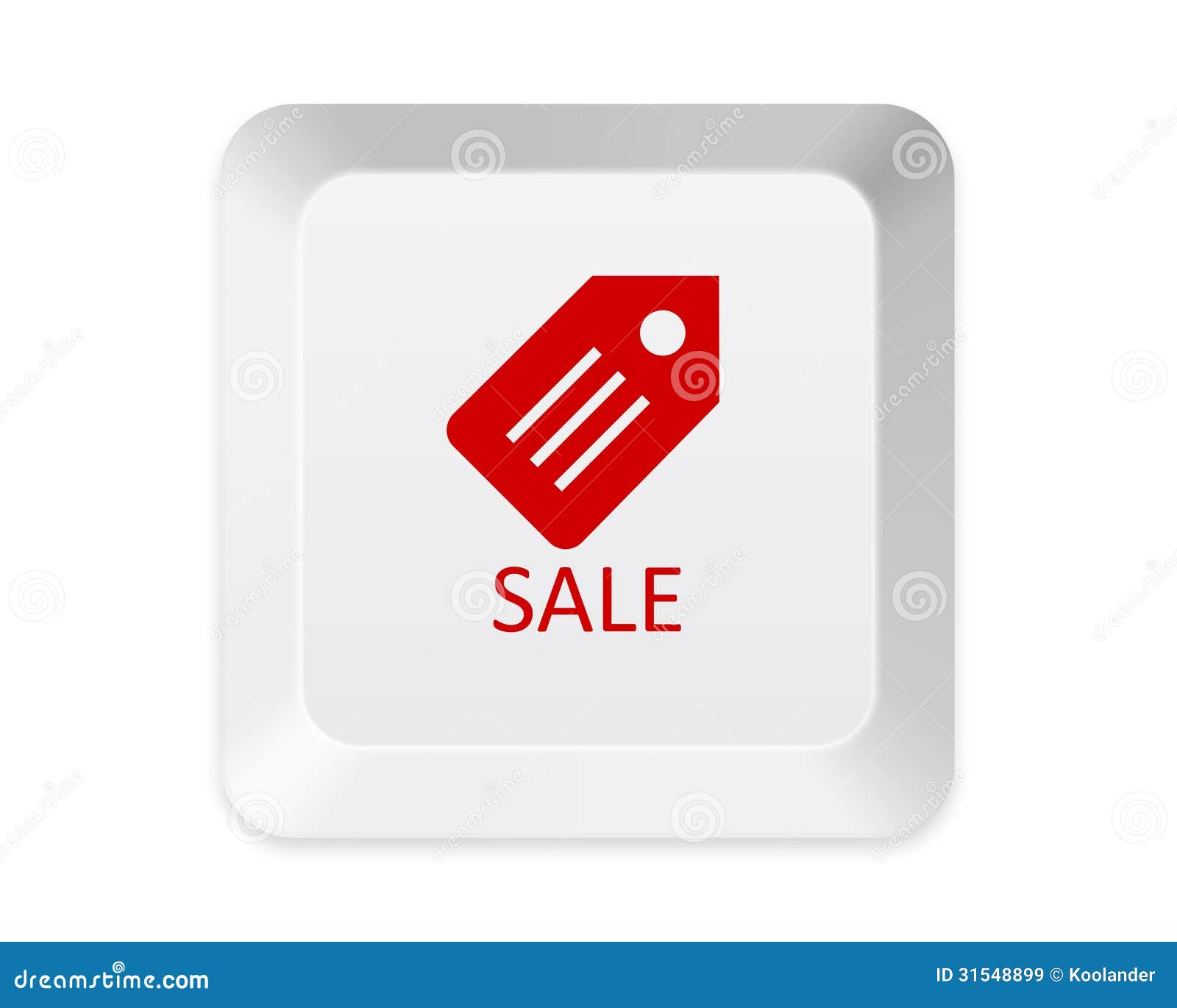 Sales keyboard button stock illustration. Illustration of button - 31548899