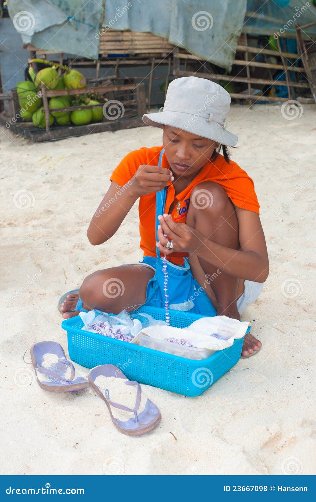 Sales lady editorial stock photo. Image of blue, lady - 23667098