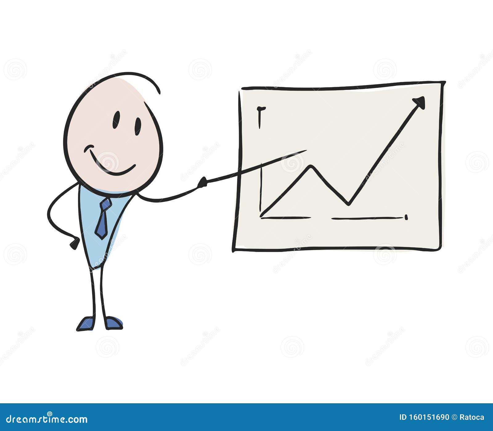 Sales manager illustration stock vector. Illustration of customer ...