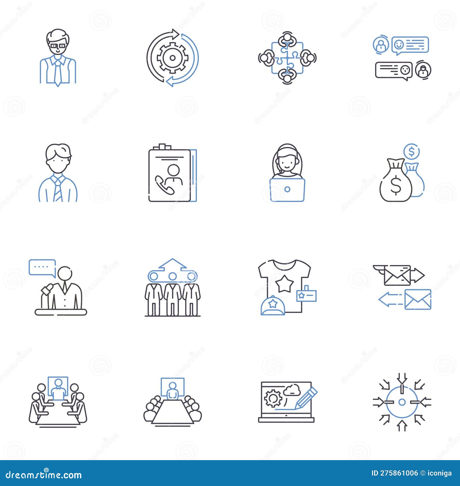 Sales Operations Line Icons Collection. Performance , Efficiency ... Sales Operations Line Icons Collection. Performance , Efficiency ...