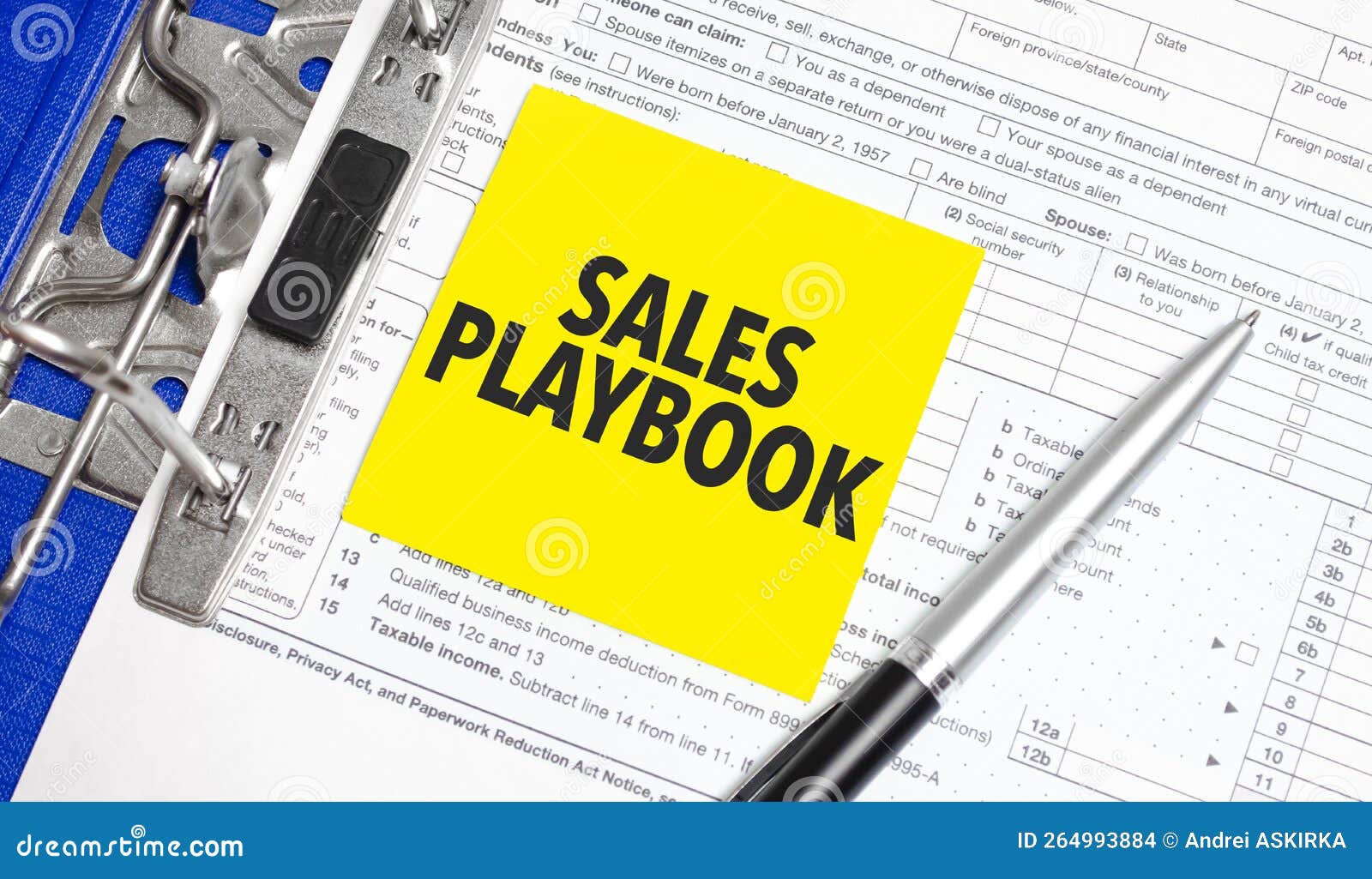 Sales Playbook Words on Paper Notebook with Pen Stock Photo - Image of ...