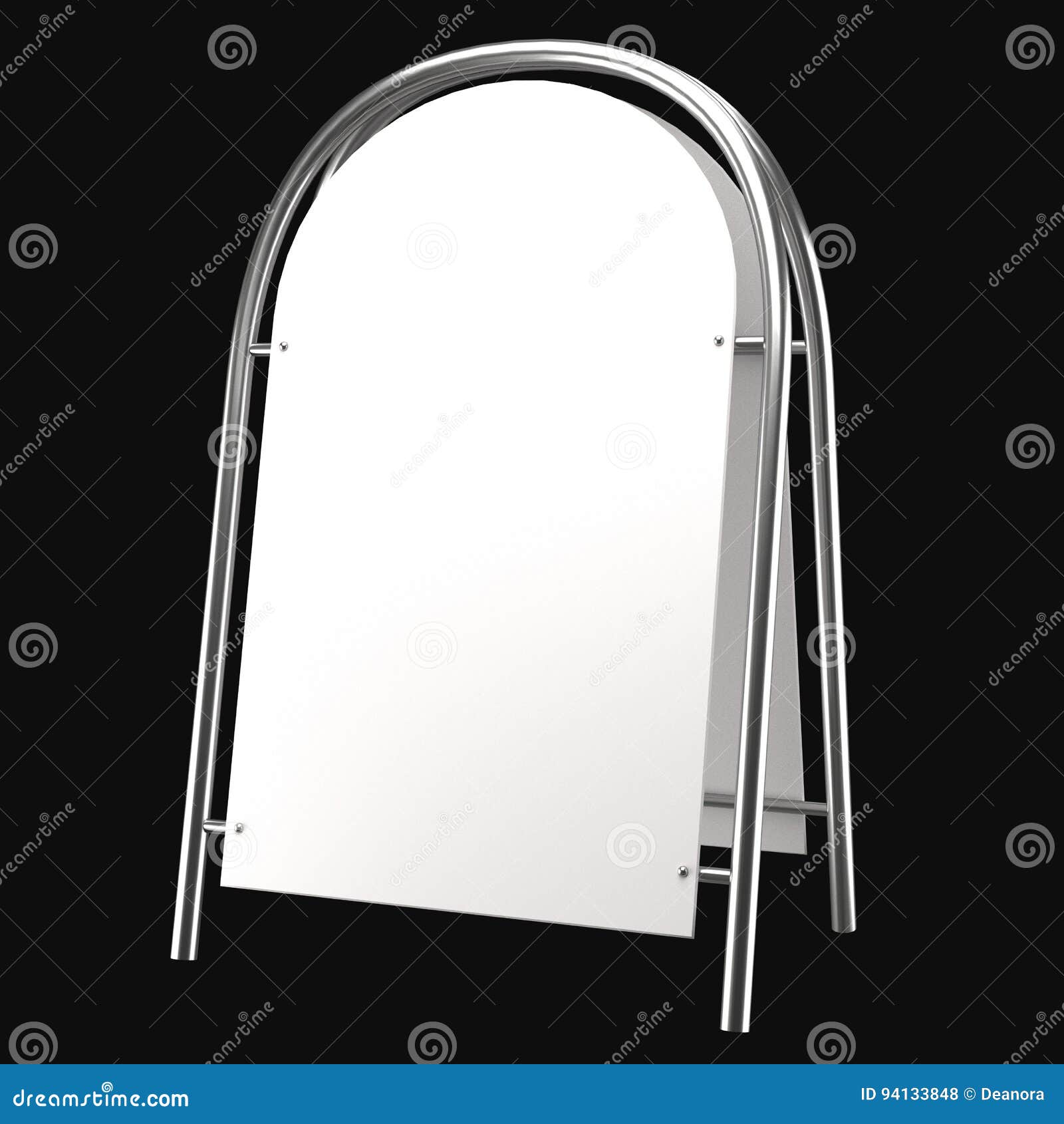 Sales Point Stand 3d Illustration Stock Illustration - Illustration of ...