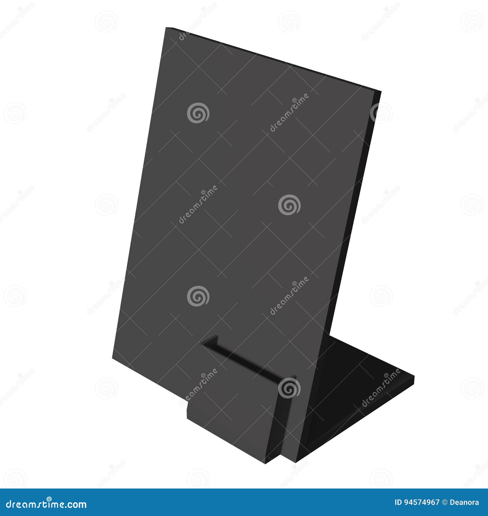 Sales Point Stand 3d Illustration Stock Illustration - Illustration of ...