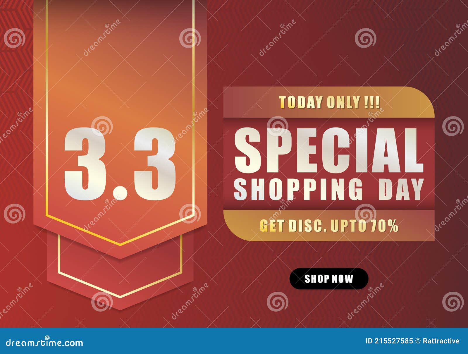 Sales Promotion Banner Design for Celebration of Each Month Stock ...