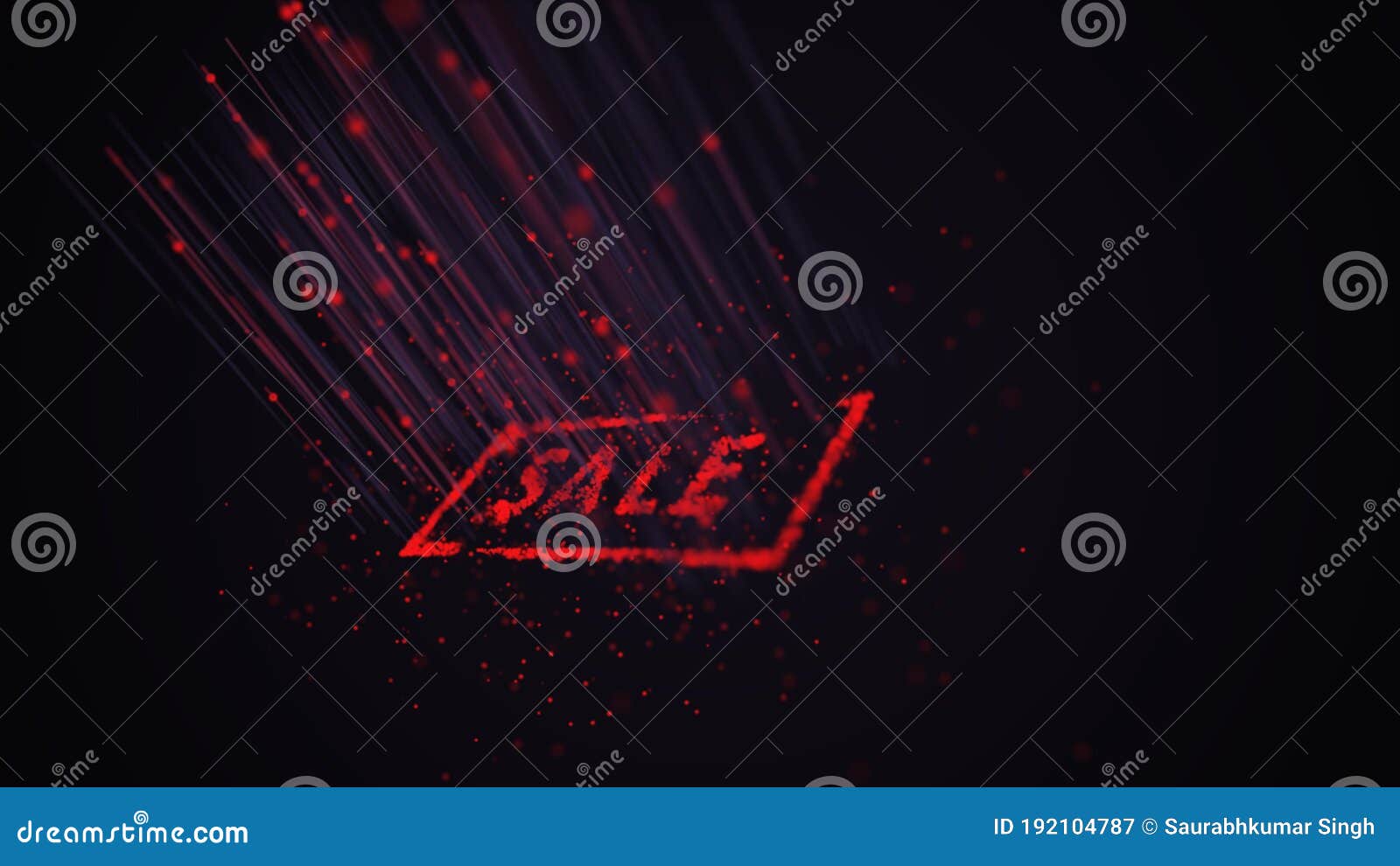 Sales Raining Abstract 3D Rendering and 3d Illustration Stock ...