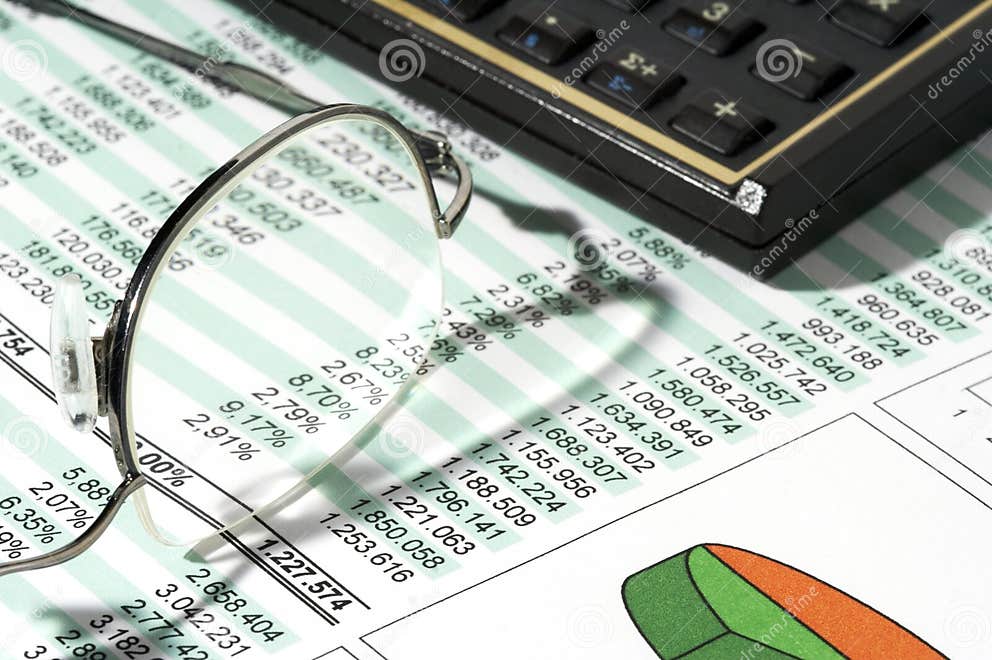 Sales Report stock image. Image of button, abstract, interpretation ...