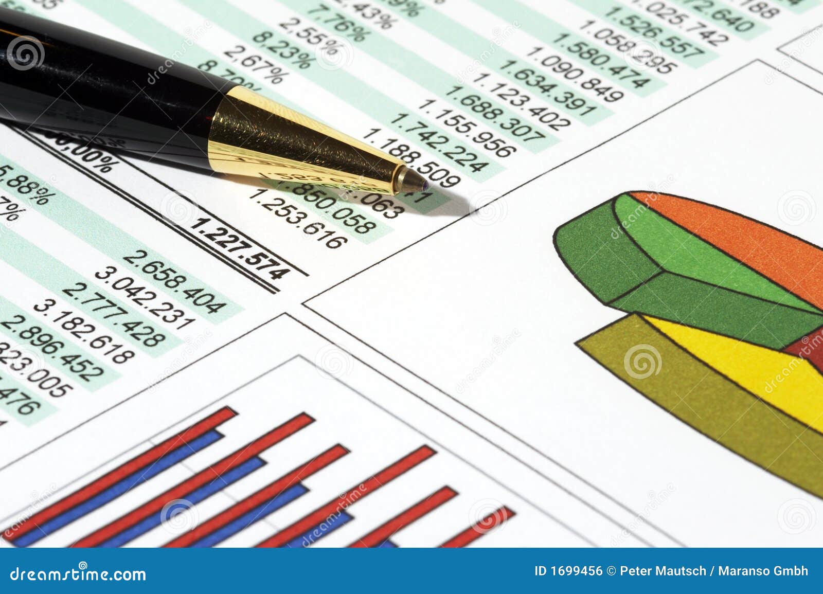 Sales Report stock photo. Image of latch, front, chart - 1699456