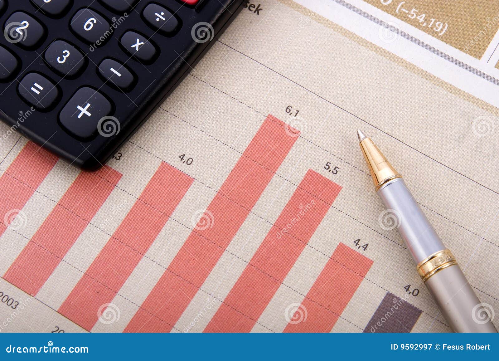 Sales report stock image. Image of desk, company, figures - 9592997