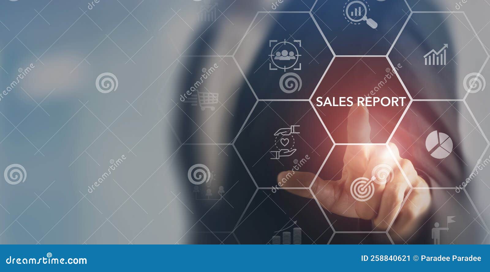 Sales Report Concept. Data Analytics for Driving Agile Decision Making ...