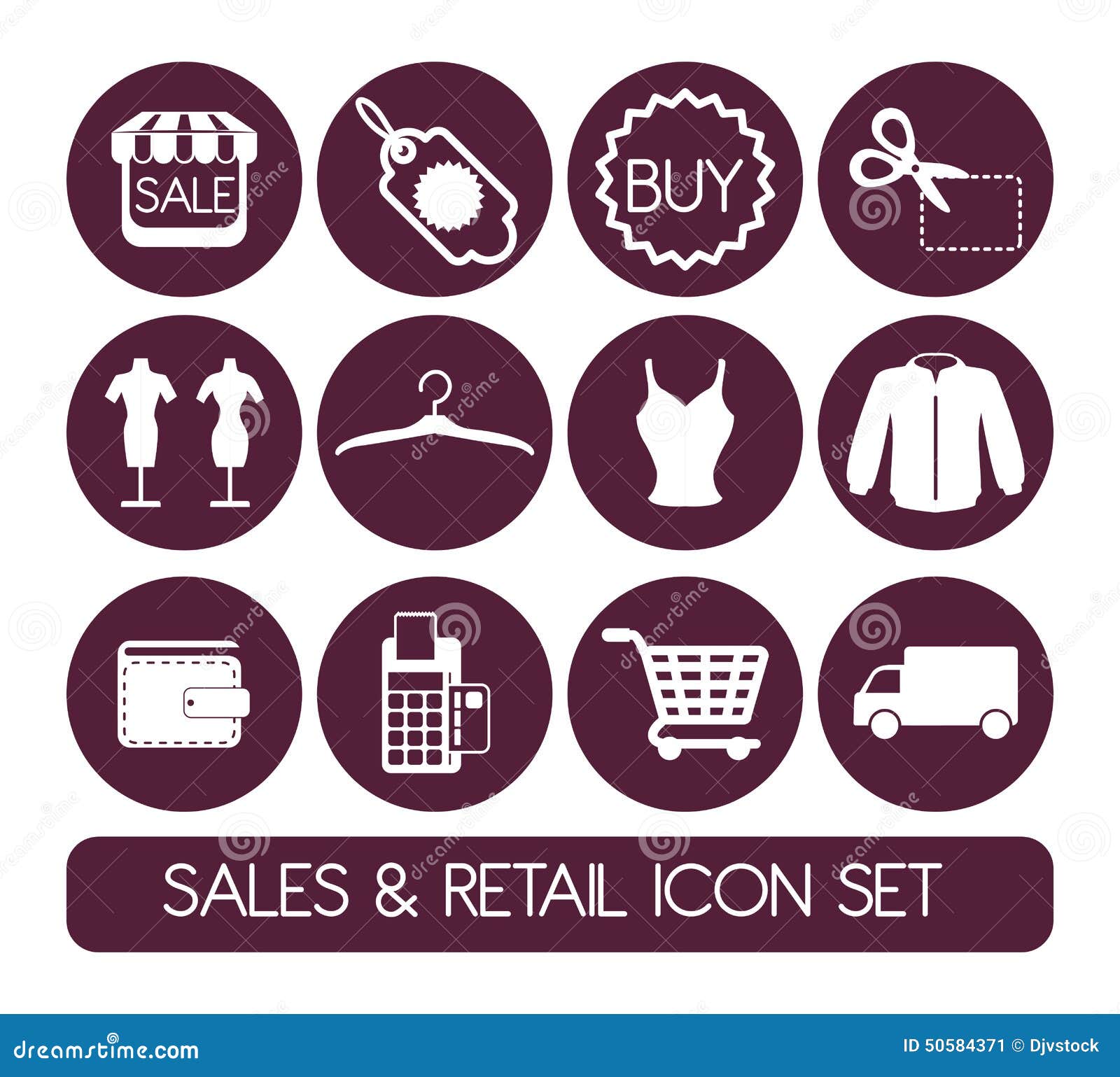 Sales and retail stock illustration. Illustration of retail - 50584371