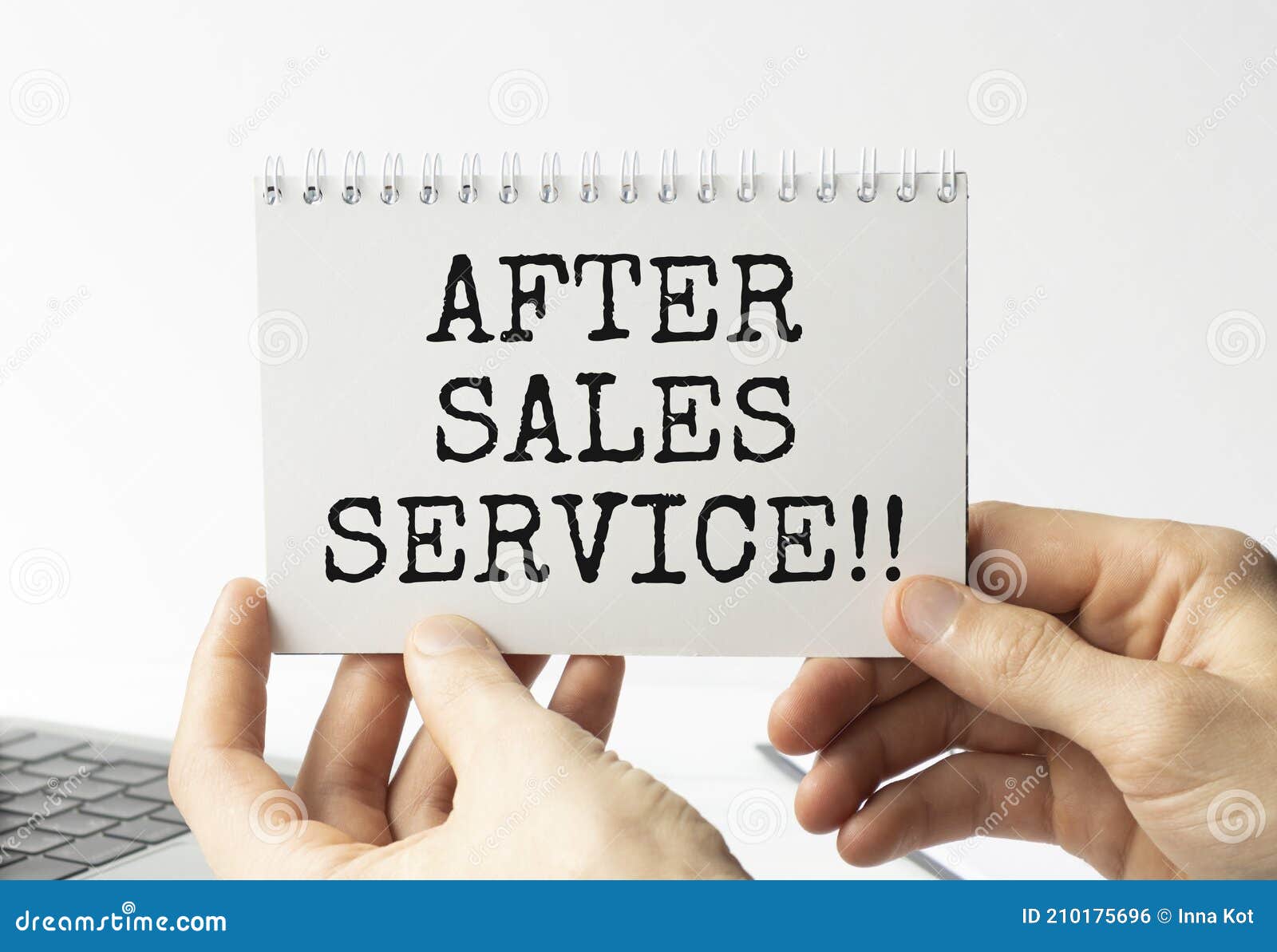 After Sales Service Words on Spring Note Stock Photo - Image of expert ...